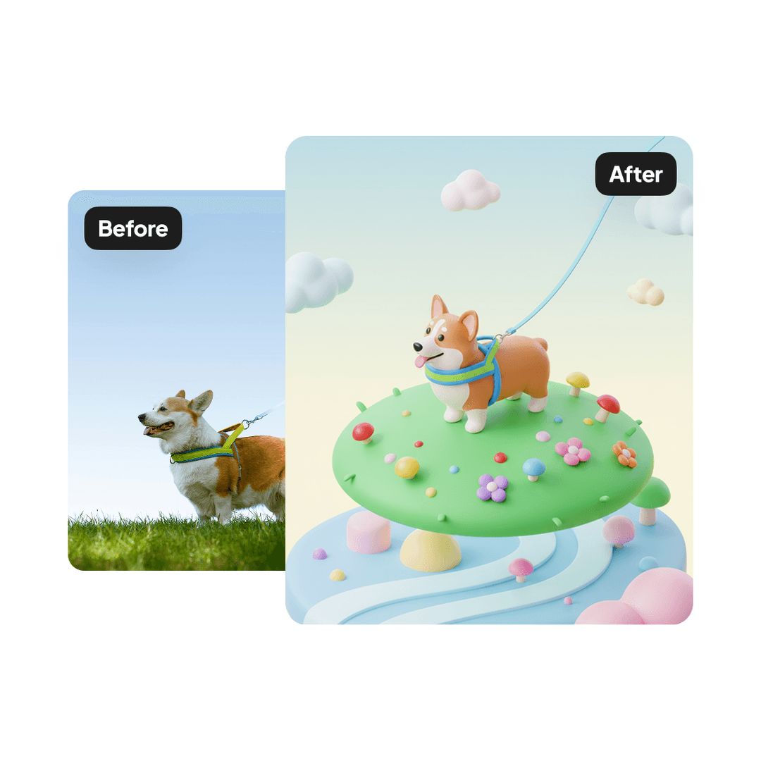 Turn Your Photo into a 3D Cartoon Diorama | Aragon AI