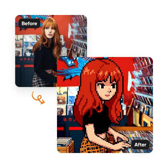 Turn Your Photo into 8-Bit Pixel Art | Aragon 8-Bit Art Generator
