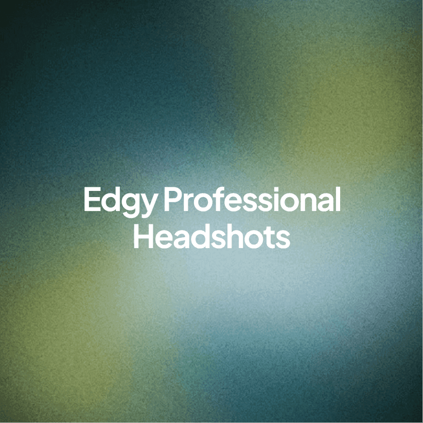 Edgy Professional Headshots: How to Get Them Right