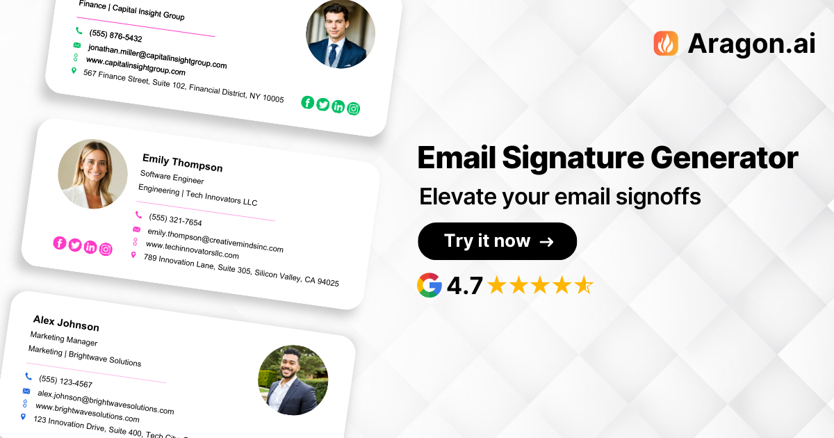 Email Signature Generator