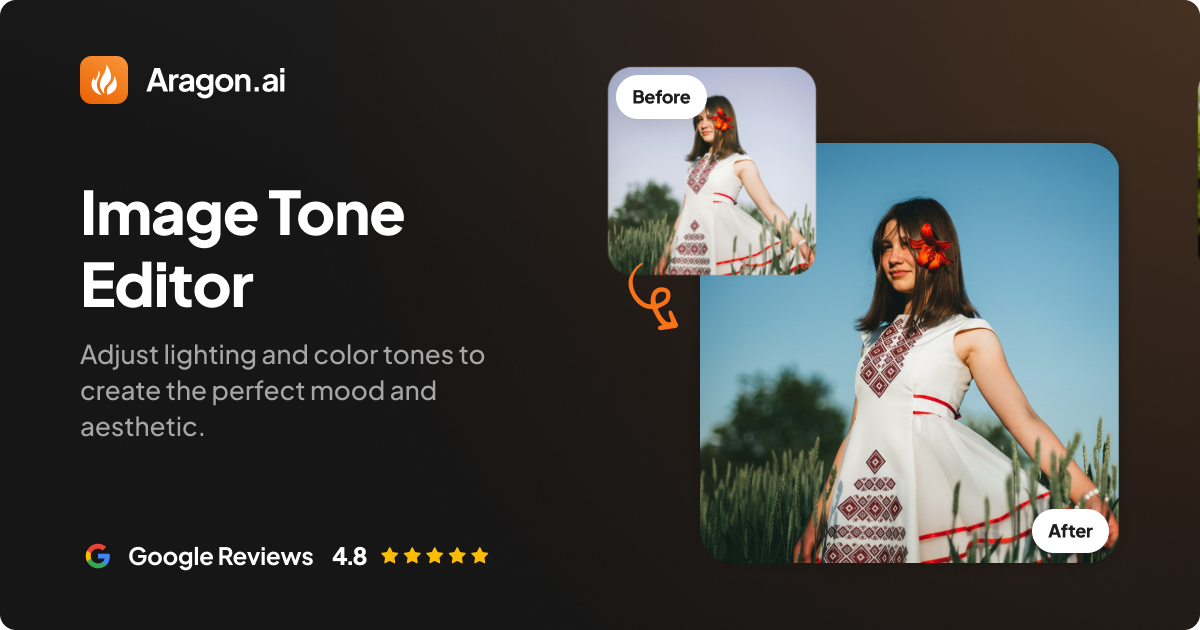 Change Photo Colors with AI | Aragon Image Tone Editor