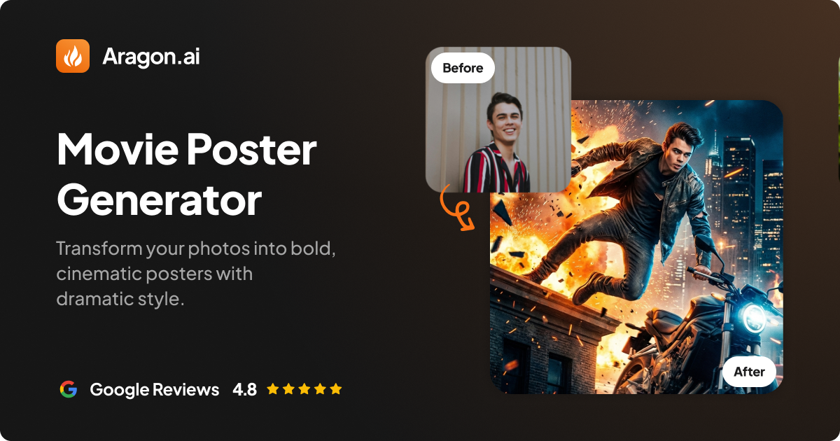 Create Custom Movie Posters with AI | Aragon Movie Poster Generator
