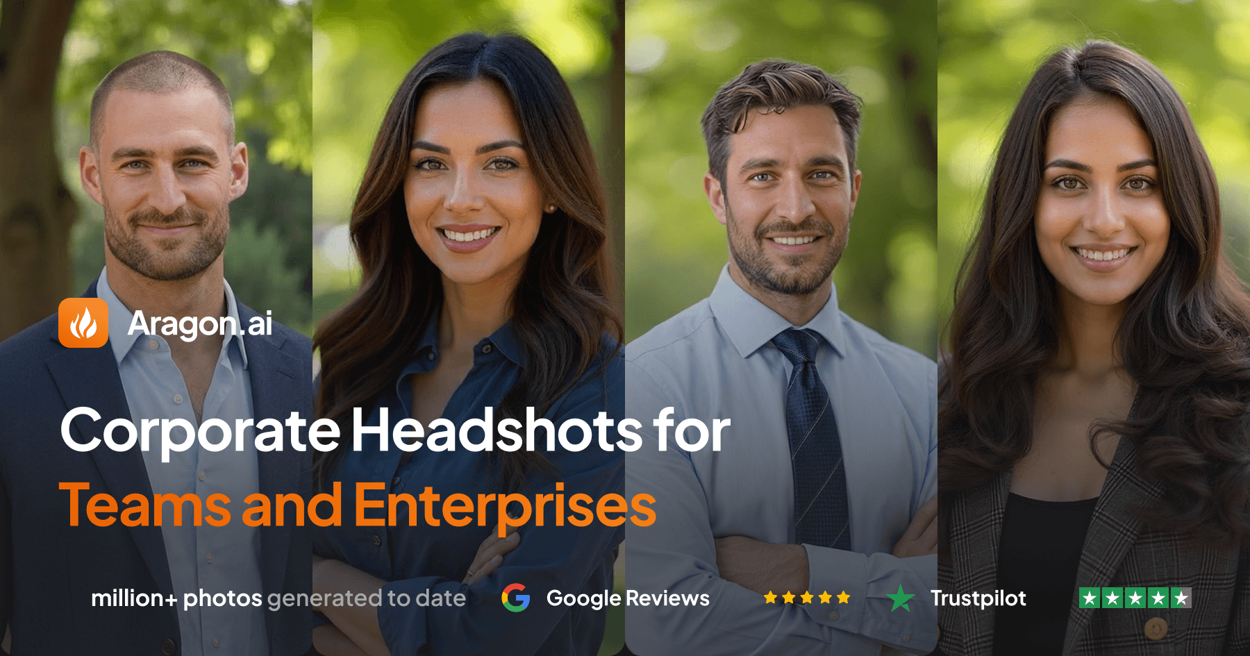 Professional Business Headshots for Teams and Corporations